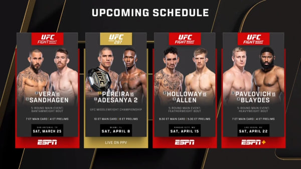 UFC News Update: April 8, 2025 – MaisonXworks